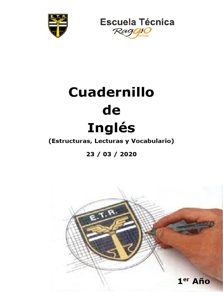 Cuadernillo Inglés Primero de Secundaria | PDF | English Language | Question