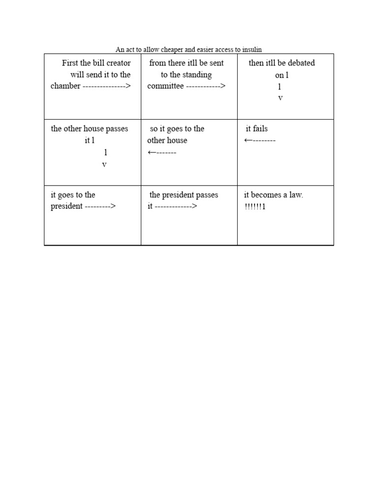 Project - Drafting A Bill | PDF