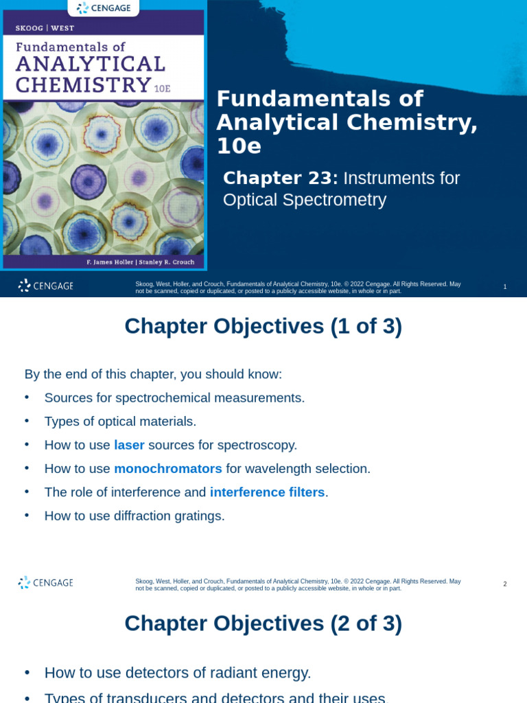 Basic Analytical Method - Spectroscopy - Part - 2 | PDF | Laser | Spectroscopy