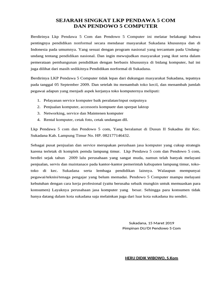 Sejarah Pandawa 5 | PDF