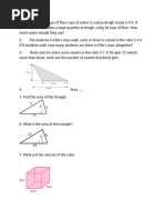 Volume Problem Solving for Students | PDF