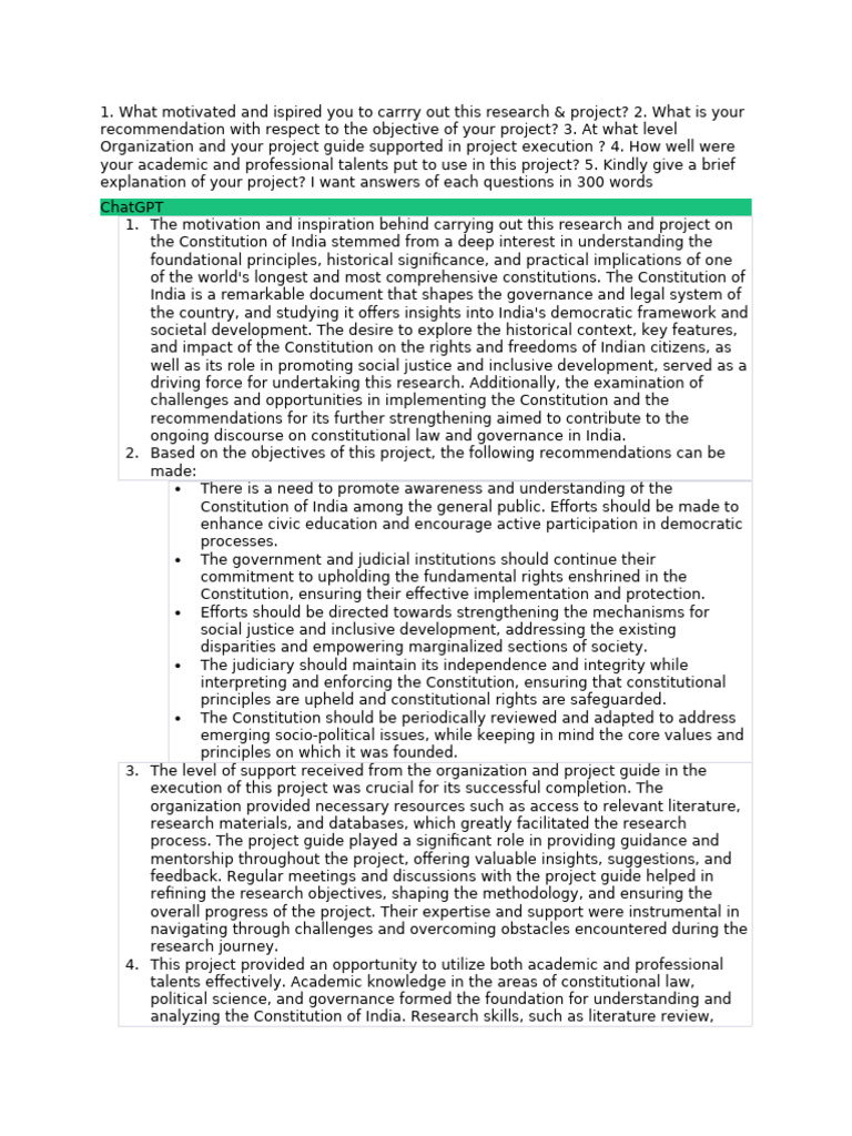 project | PDF | Governance | Constitution