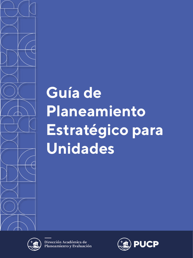 Guia de Planeamiento 2024 f | PDF | Análisis FODA | Planificación
