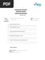 WHO Hand Hygiene Compliance Form | PDF