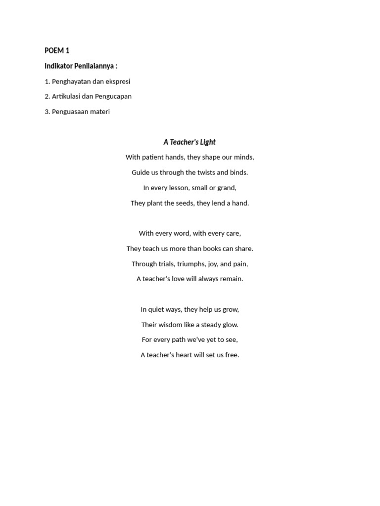 Celebrating Teachers: Poems and Stories | PDF | Teachers