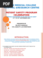 SEC & SSER Patient Safety Measurement System For Healthcare: HPI White ...