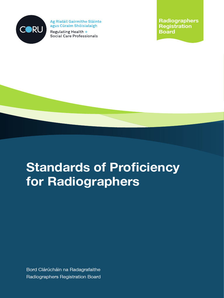 Standards of Proficiency For Radiographers | PDF | Medical Imaging | Radiography