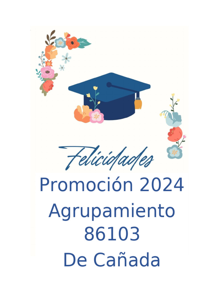 2024-Glosas.-Cierre Lectivo y Acto Académico Egresados | PDF ...