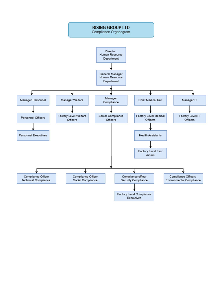 Compliance Organogram | PDF