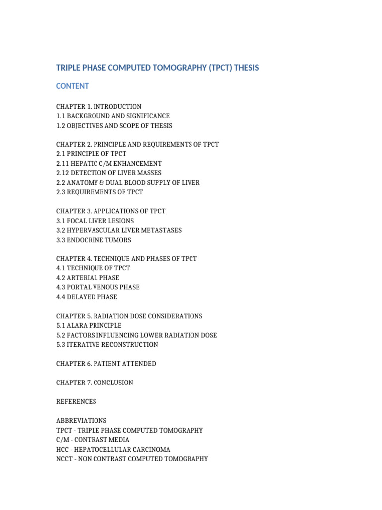 TPCT Thesis Updated | PDF