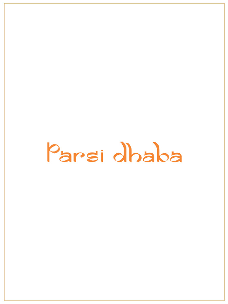 Parsi-Dhaba-Menu | PDF | Champagne | Grape