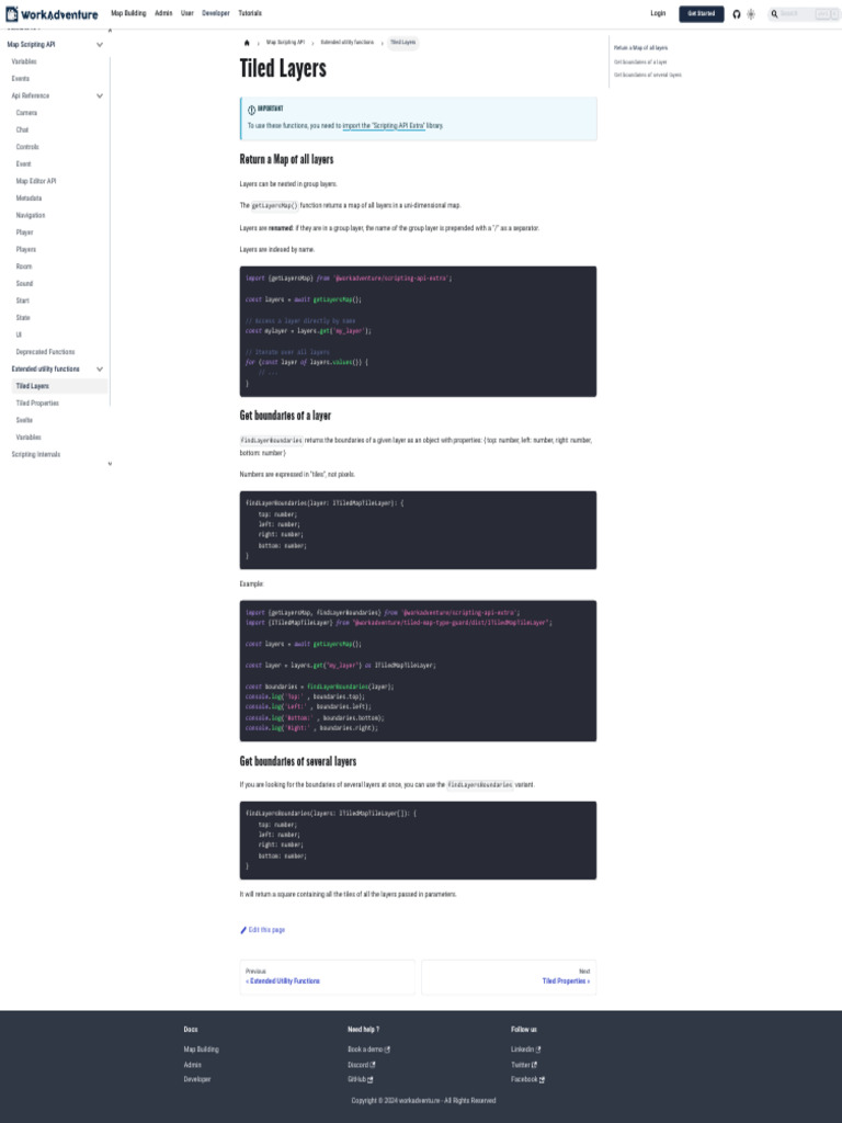 Tiled Layers - WorkAdventure Documentation | PDF | Software Development ...