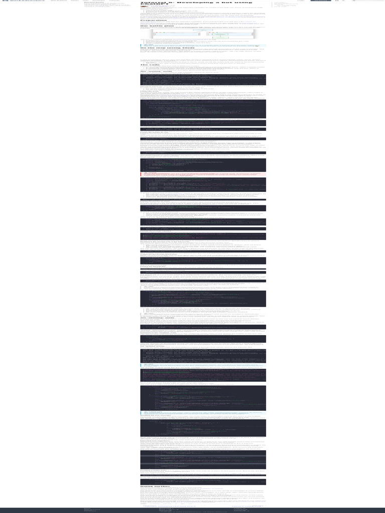 Tutorial 5 - Developing A Bot Using ChatGPT - WorkAdventure Documentation | PDF | Internet Bot ...