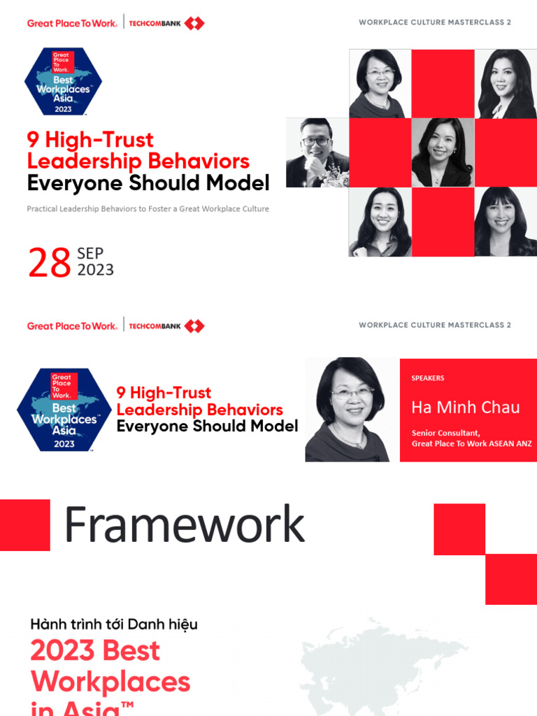 Workplace Culture Masterclass 2 - Key Takeaways | PDF | Leadership ...