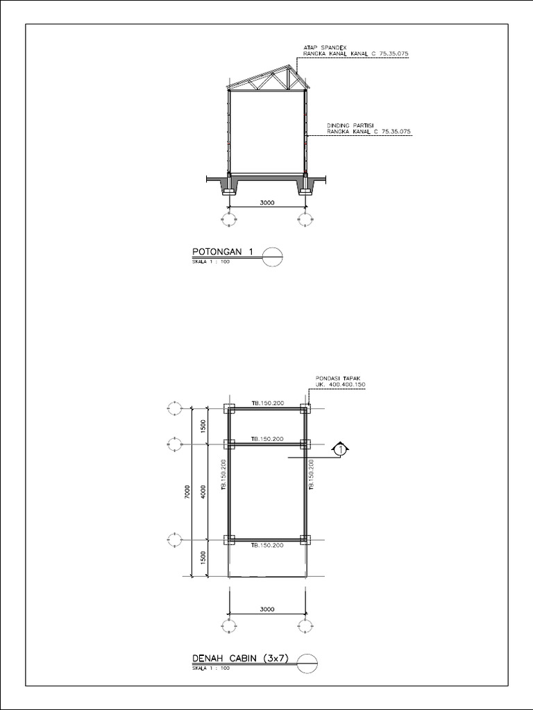 Cabin 3x7 | PDF