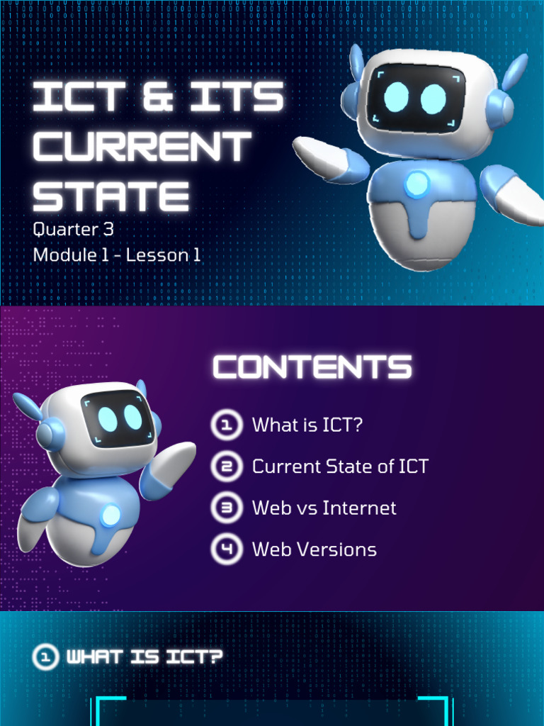 EmTech Module 1 Lesson 1 ICT and Its Current State | PDF