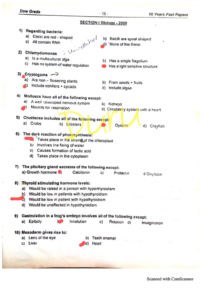 Downgrade Medical Past Papers | PDF