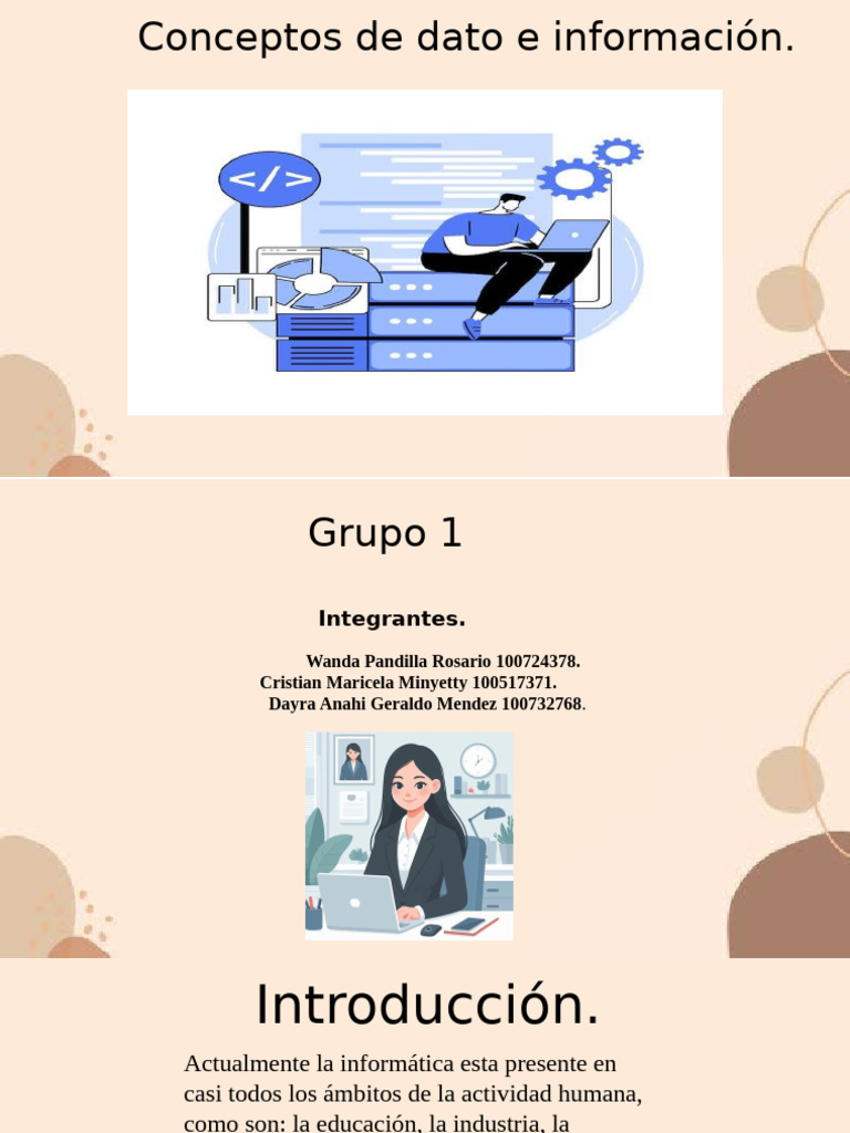 Conceptos Informaticos. | PDF | Informática | Información