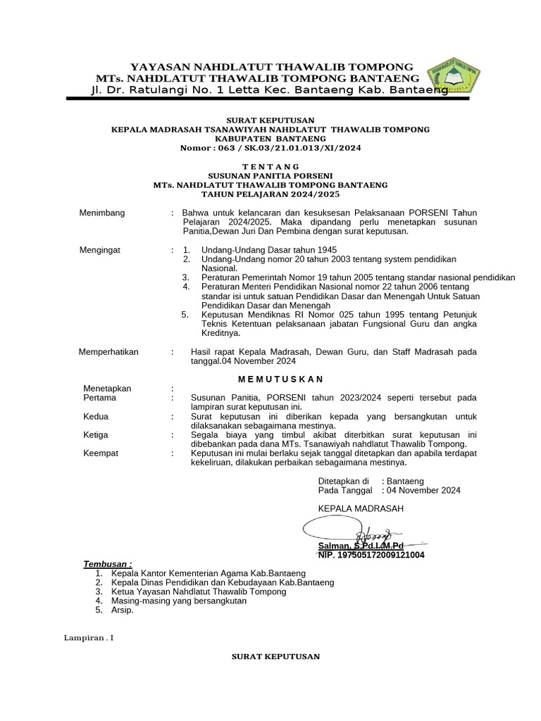 SK Porseni 2024 Sdh edit | PDF