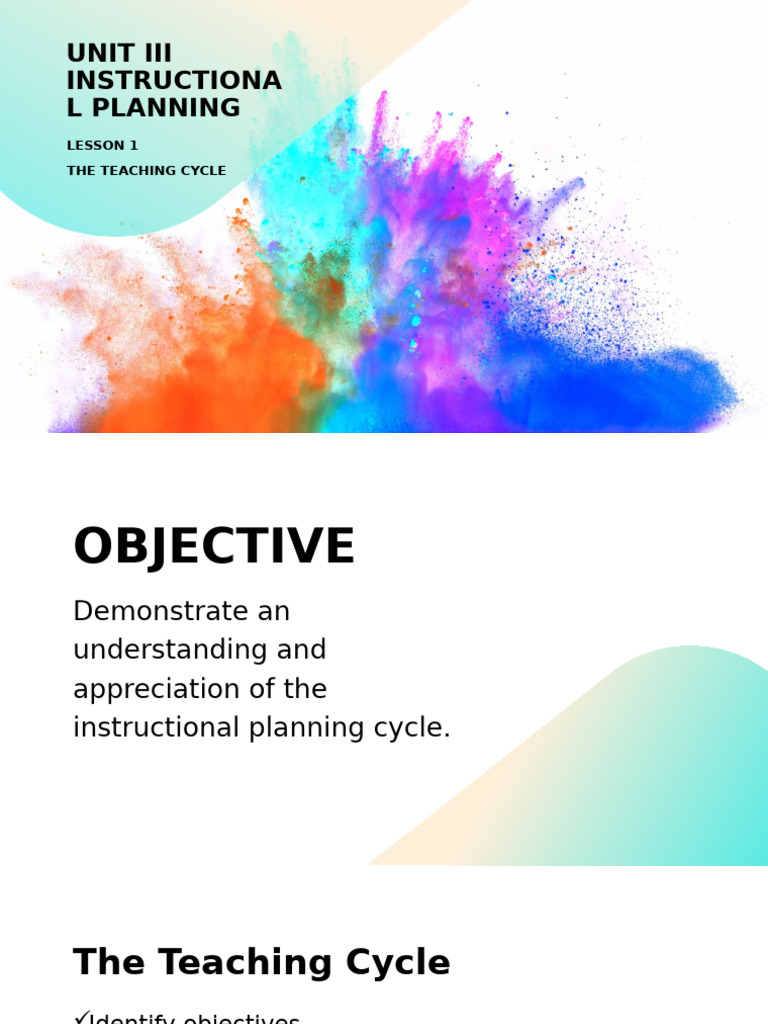 Understanding the Teaching Cycle | PDF | Educational Assessment | Teachers