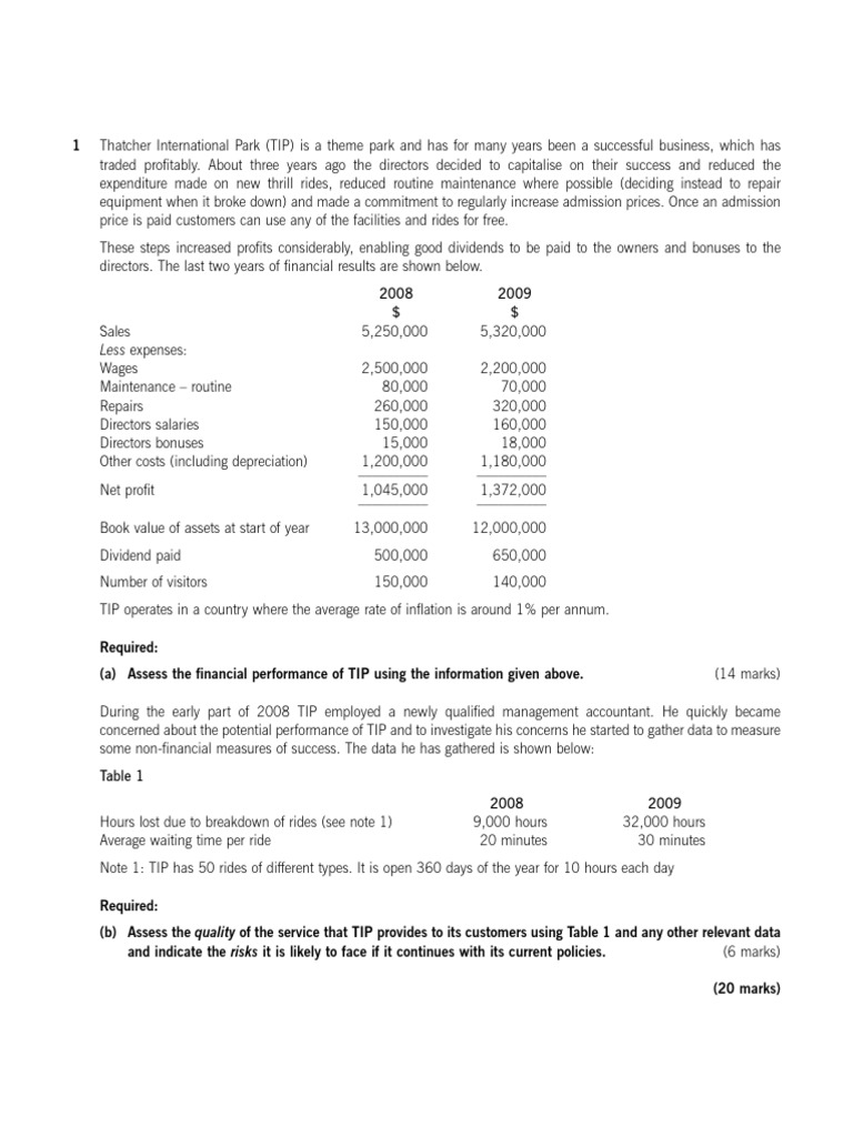 Financial and Non-Financial Performance Analysis | PDF | Banks | Expense