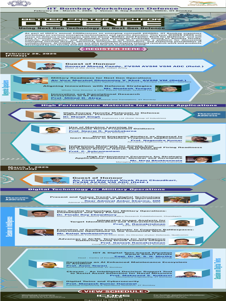 IIT Bombay Defence Workshop 2025 | PDF