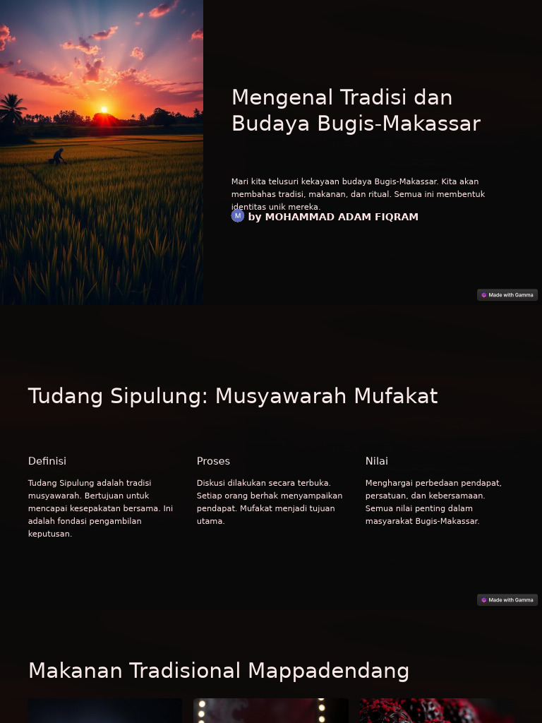 Mengenal Tradisi Dan Budaya Bugis Makassar | PDF