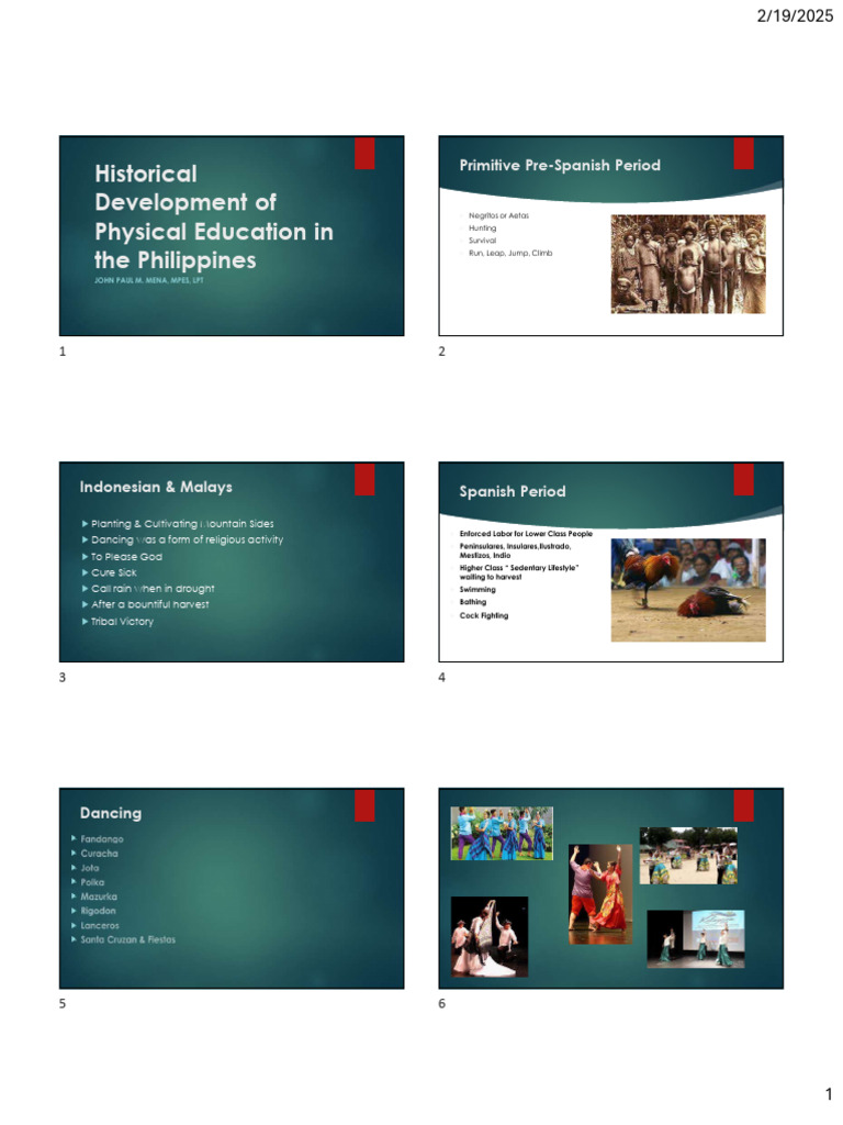 Evolution of Physical Education in the Philippines | PDF | Philippines