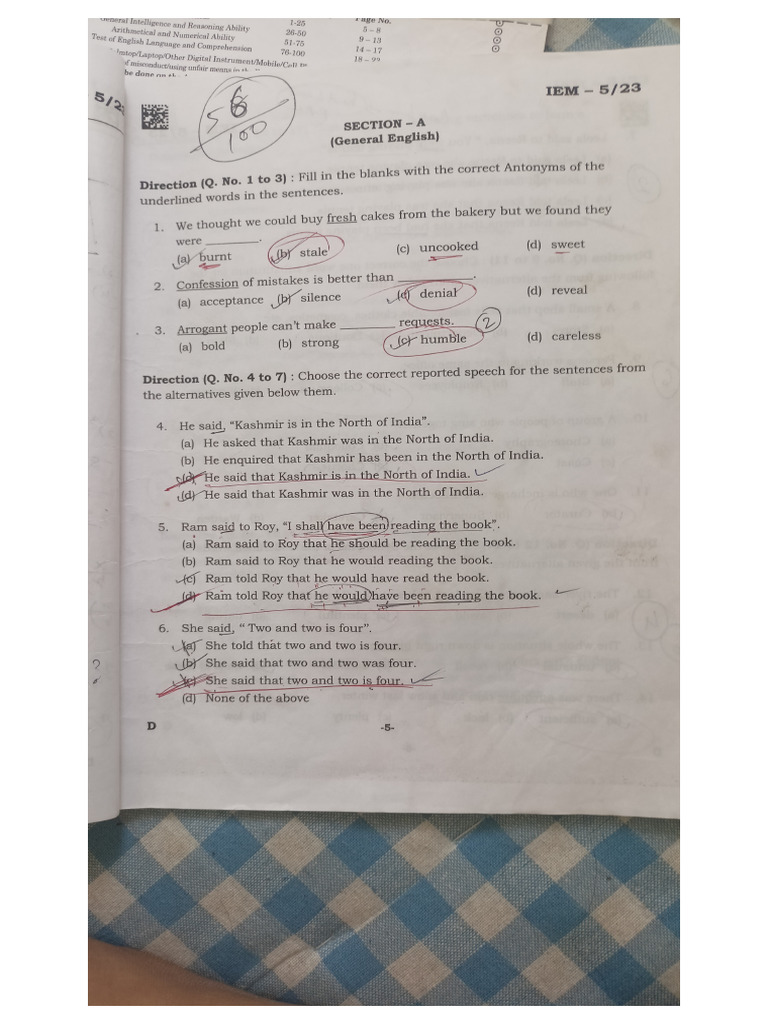 Apssb English Pyqs | PDF