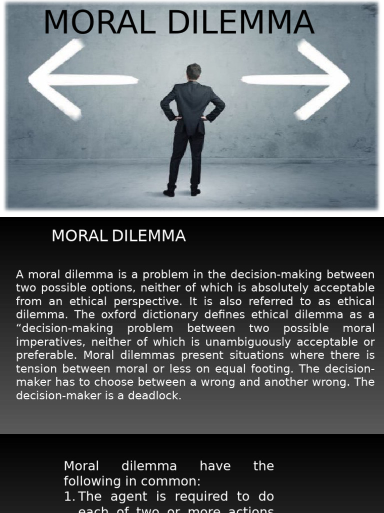Moral Dilemma2 | PDF