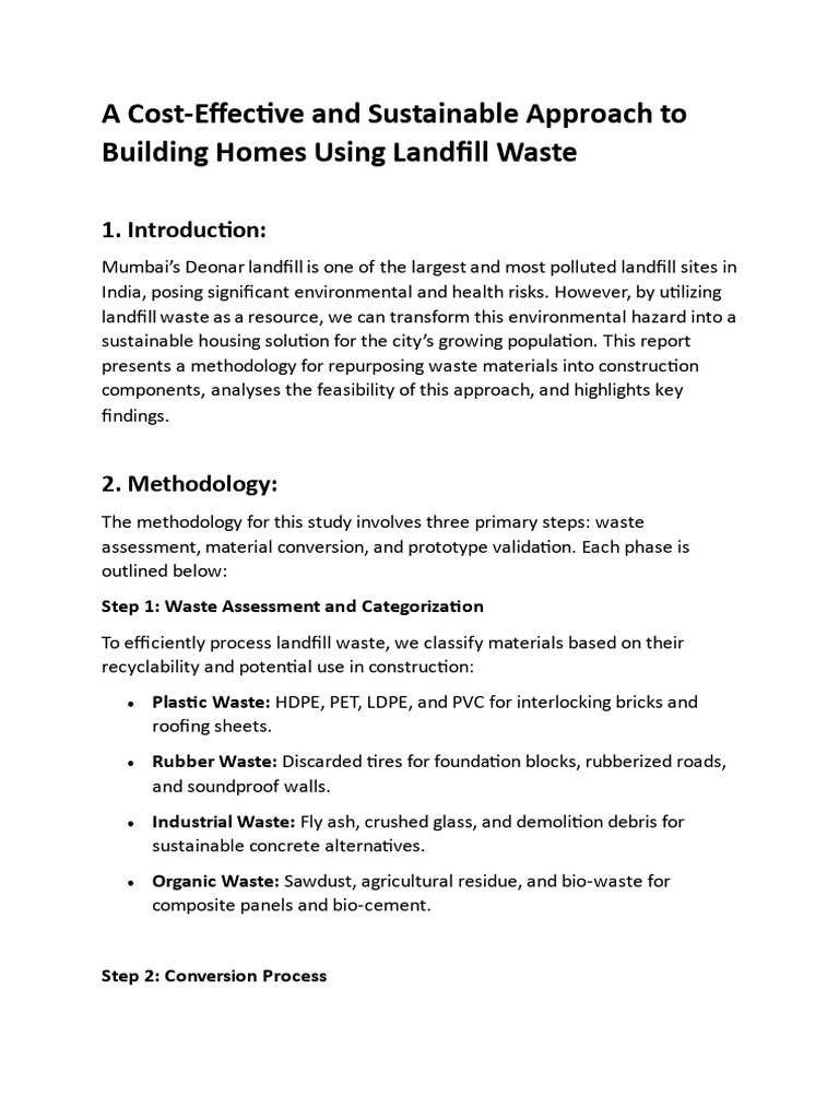 A Cost-Effective and Sustainable Approach To Building Homes Using ...