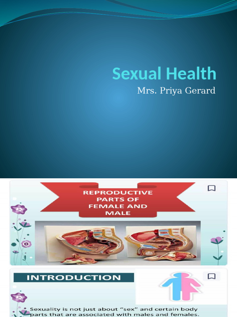 Sexual Health | PDF
