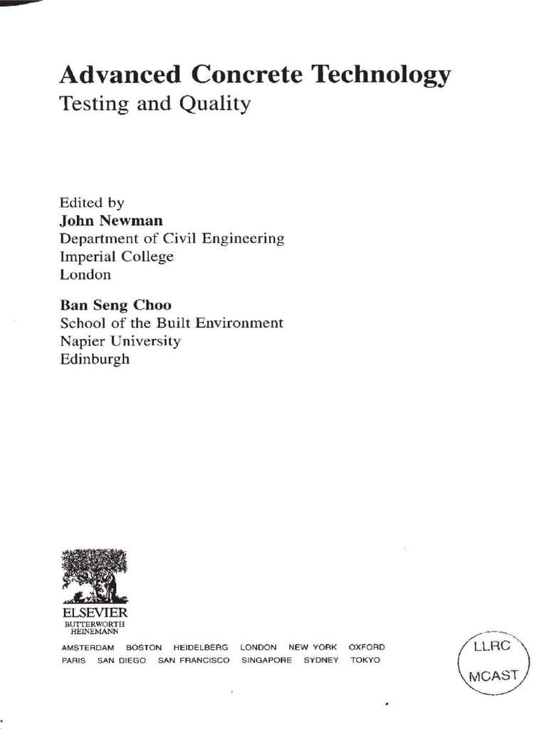 Advanced Concrete Quality Control Methods | PDF | Statistics | Concrete
