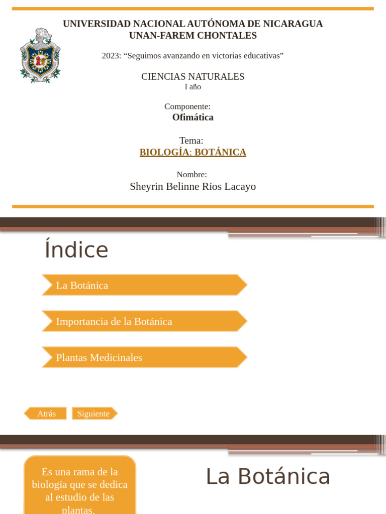 Botanica Ult Trabajo | PDF