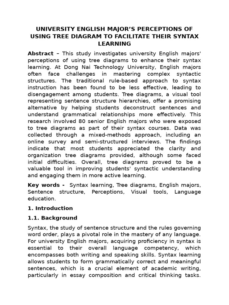 research method-new | PDF | Syntax | Phrase