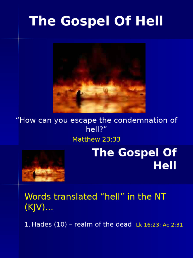 Understanding Hell: Biblical Insights | PDF