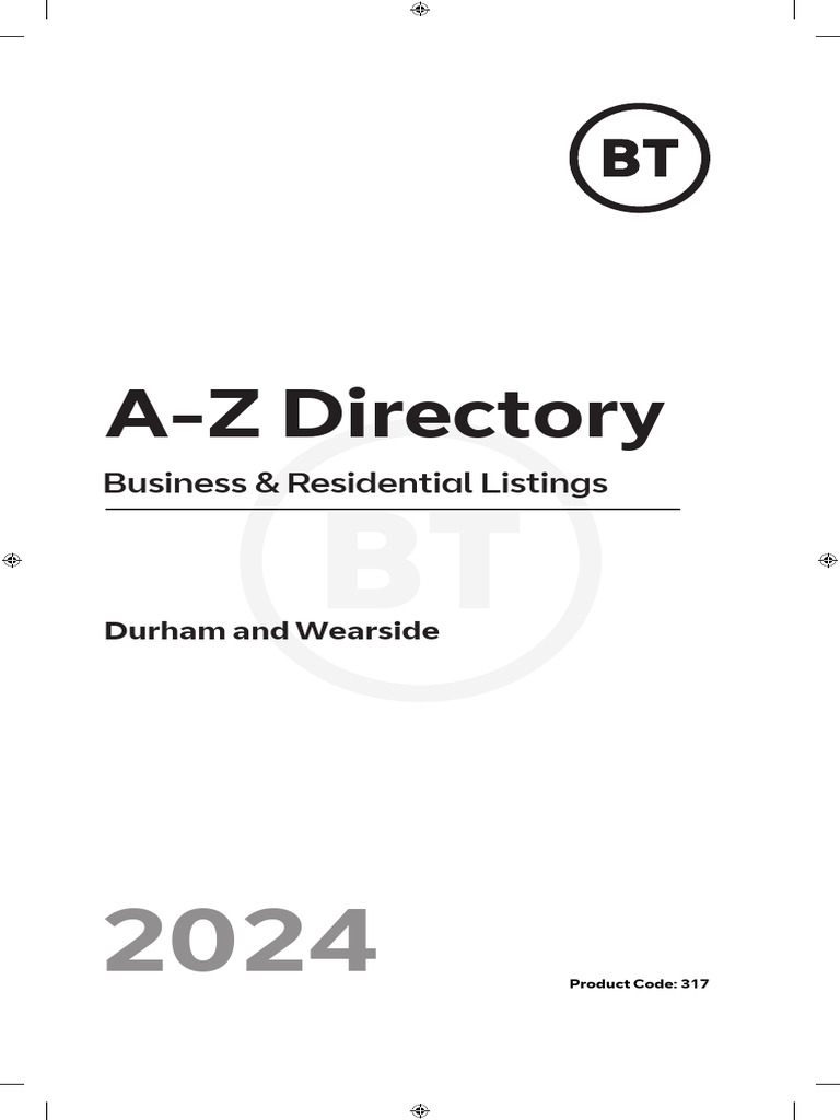 Durham a z Directory | PDF