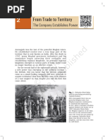 Class 8 History Chapter 2 Notes - From Trade To Territory Free PDF | PDF
