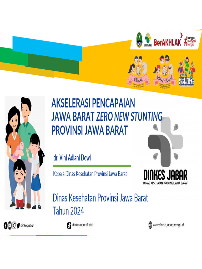 Materi Stunting (Kadinkes Jabar) | PDF