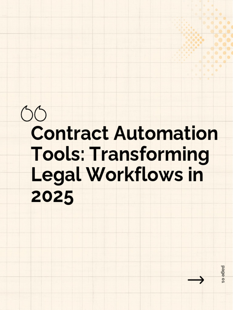 Top Contract Automation Tools for Lawyers | PDF