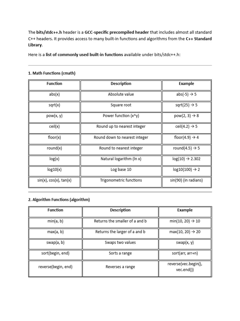 C++ Shortcut Key | PDF | Logarithm | String (Computer Science)
