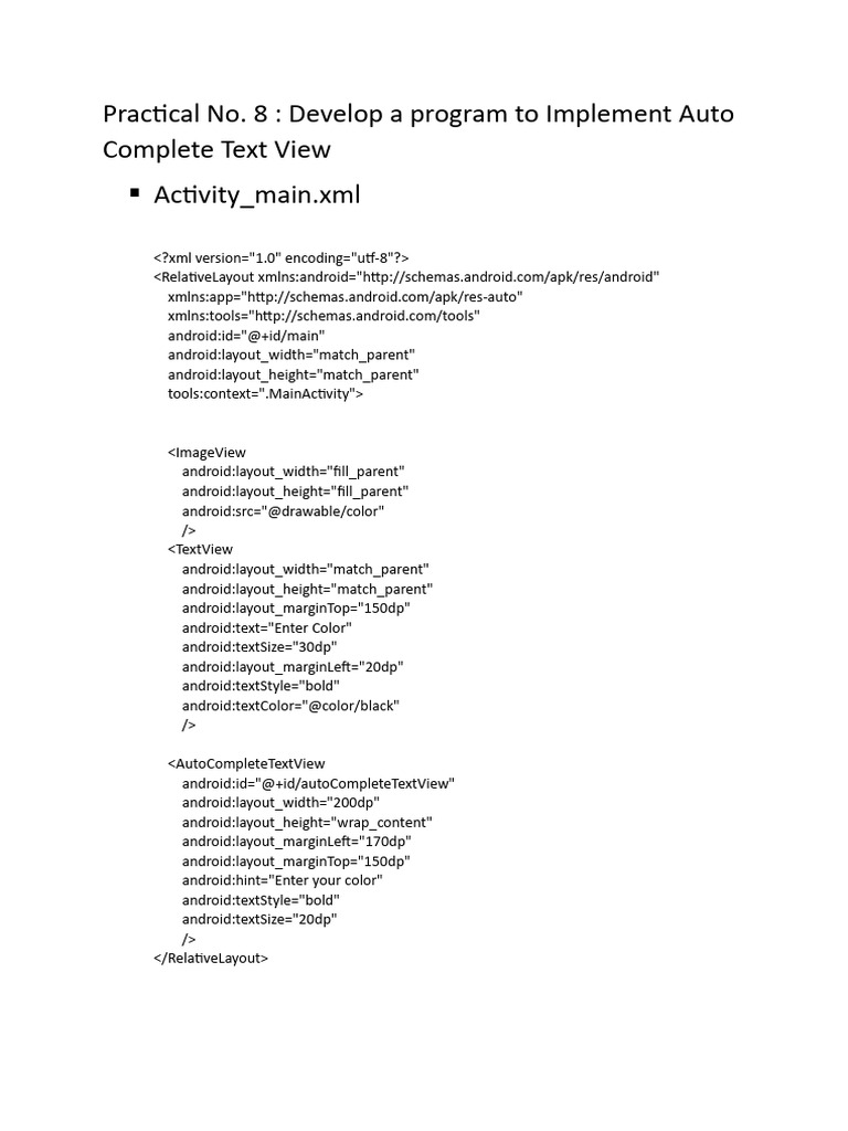 Practical No 8 | PDF | Computing | Embedded Linux Practical No 8 | PDF | Computing | Embedded Linux