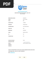 IGNOU Migration Certificate Application Form | PDF | Affidavit