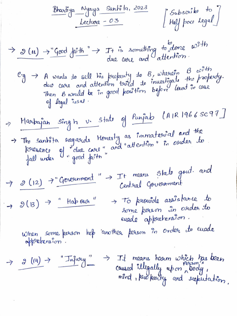 BNS Lecture 03 Notes | PDF