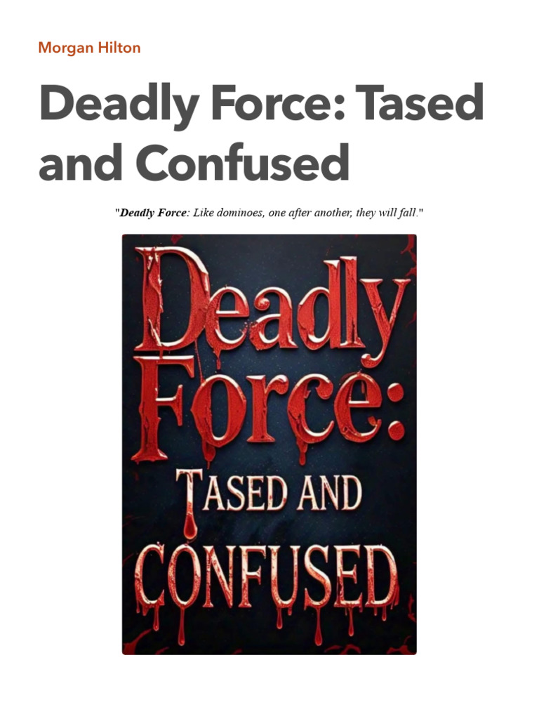 Introduction To "Deadly Force" | PDF