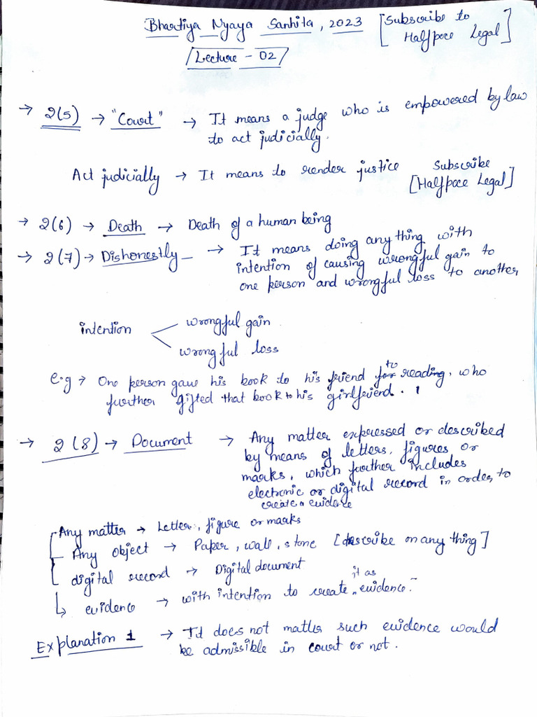 BNS Lecture 02 Notes | PDF
