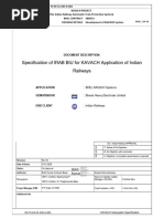 Functional Requirements Specification of KAVACH RDSO-SPN-196-2020 Version 4-0 | PDF