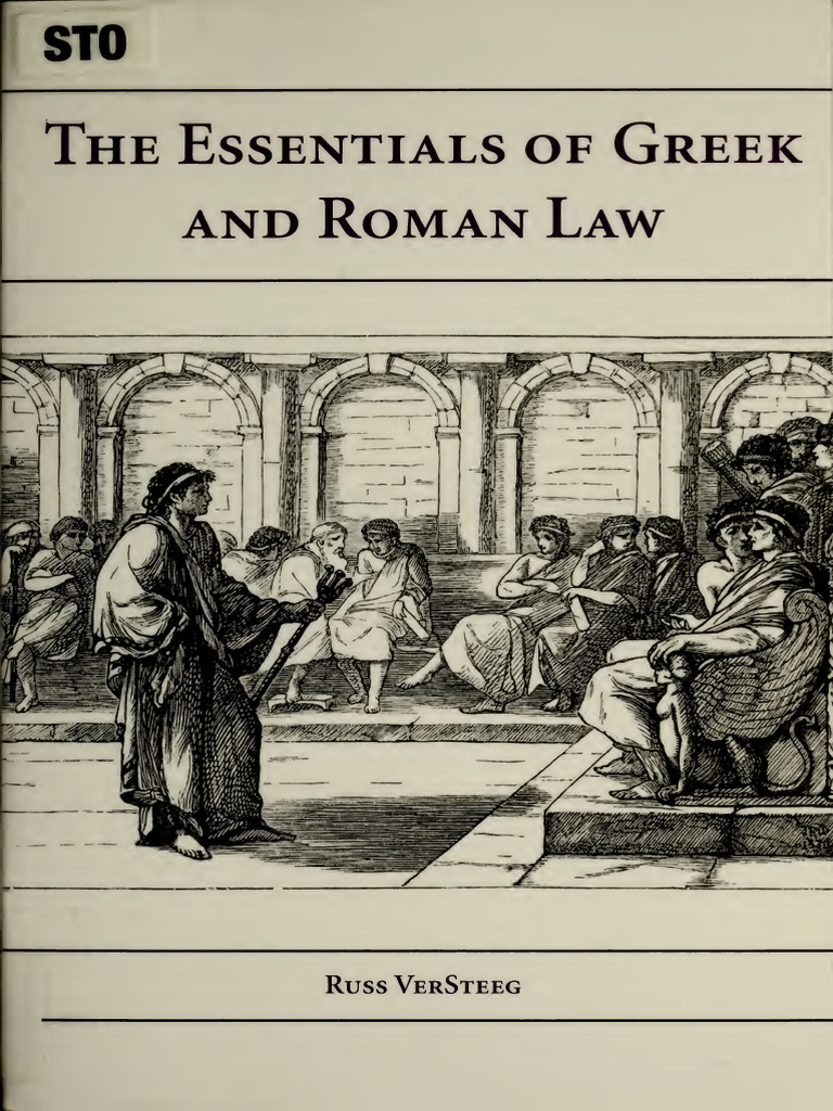 The Essentials of Greek and Roman Law | PDF | Roman Law | Homer