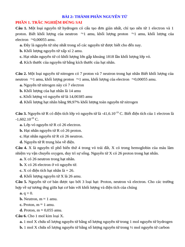 Bai 2 Thanh Phan Nguyen Tu - CTST | PDF