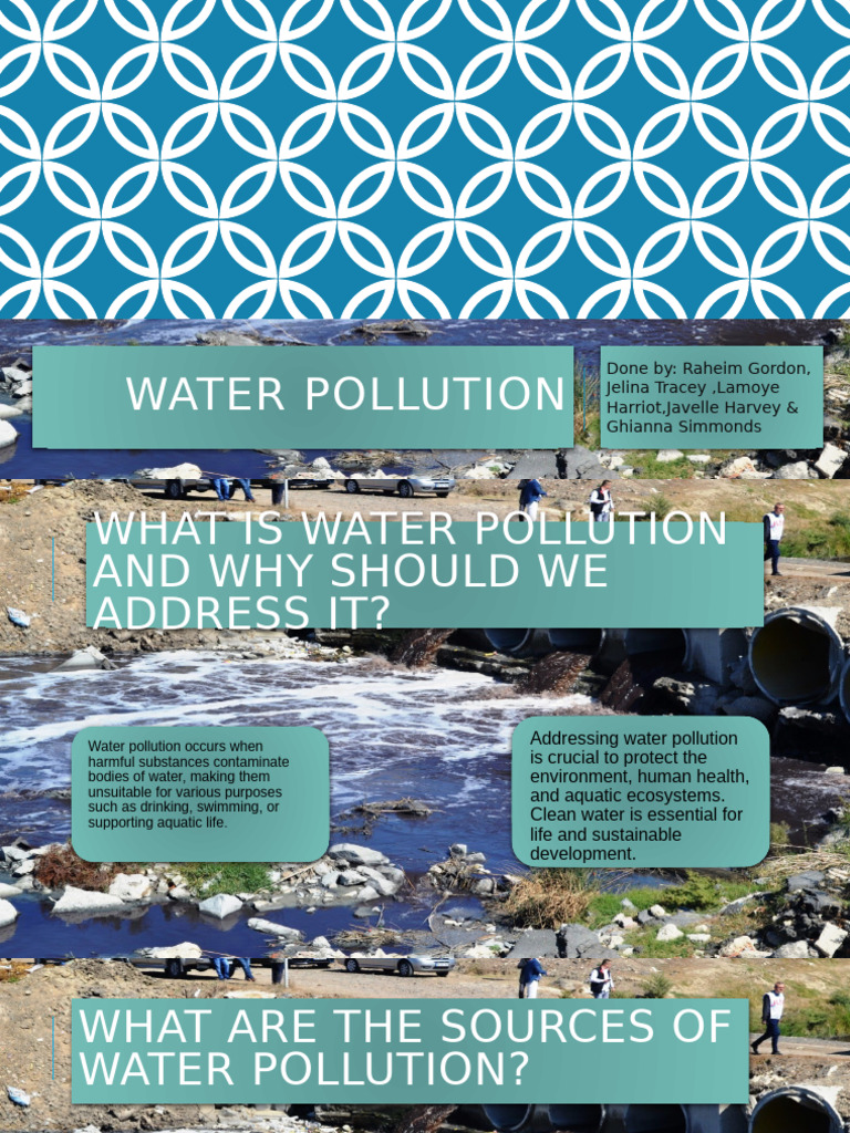 Understanding Water Pollution Causes & Solutions | PDF | Water ...